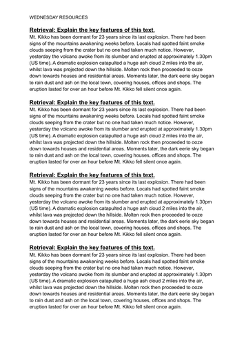 English persuasive Writing - A travel brochure. YEAR 6. | Teaching ...