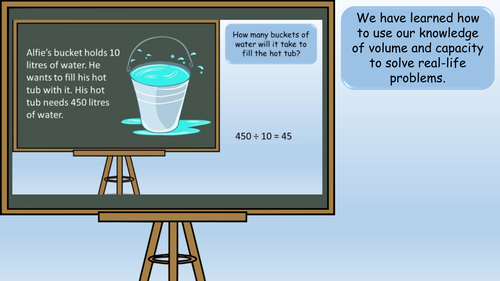 Volume and Capacity PowerPoint Lesson - Functional Skills Maths - Entry ...