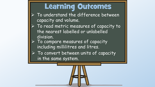 Volume and Capacity PowerPoint Lesson - Functional Skills Maths - Entry ...