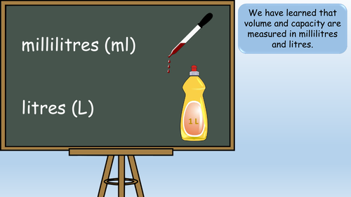 Volume and Capacity PowerPoint Lesson - Functional Skills Maths - Entry ...