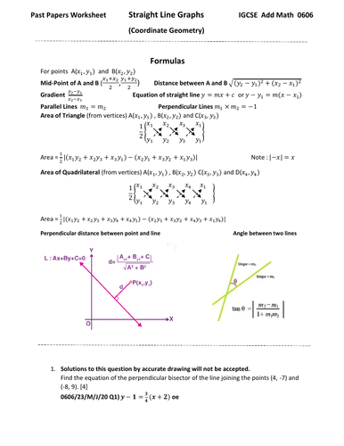 Cambridge Additional Mathematics 0606 and 4037 Topic Wise Past Paper ...