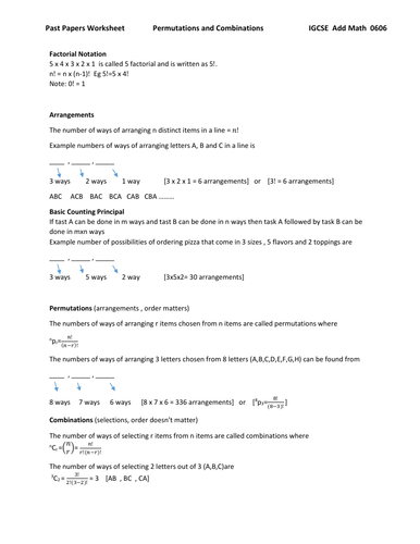 Cambridge Additional Mathematics 0606 and 4037 Topic Wise Past Paper ...