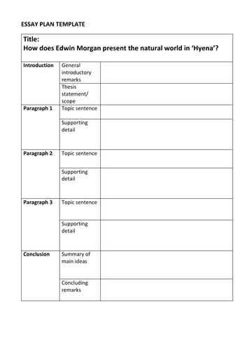 Teaching English: Poetry - Edwin Morgan 'Hyena' | Teaching Resources