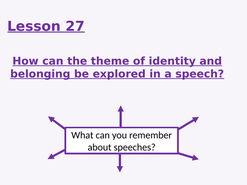 Wonder SOW (Theme of Identity and Belonging) | Teaching Resources