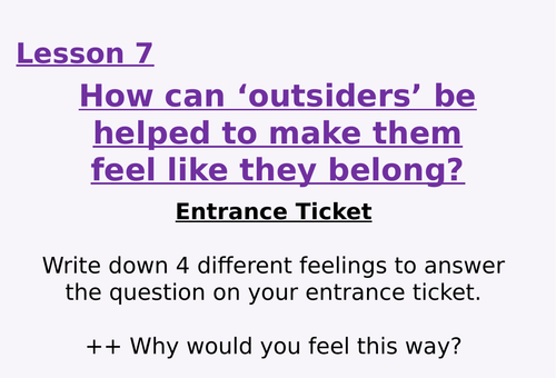 Wonder SOW (Theme of Identity and Belonging) | Teaching Resources