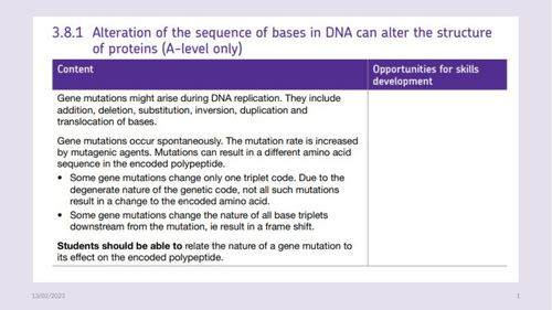 Gene Expression | Teaching Resources