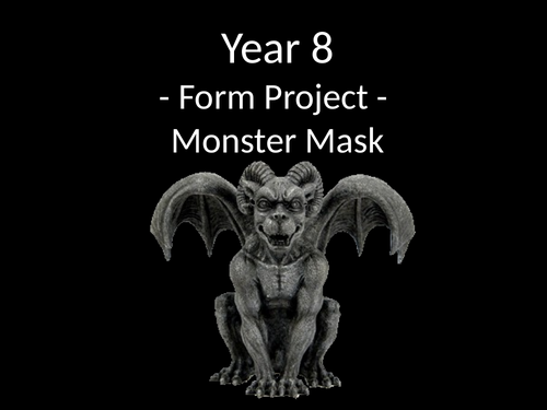 KS3 Art SoL_Gargoyle Clay Masks | Teaching Resources