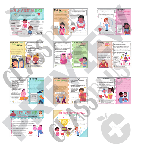 Valentine's Day | I love Myself PowerPoint Presentation | Teaching ...