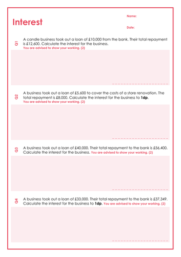Formula Practice Bundle #1 | Teaching Resources