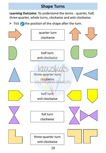 Position and Direction Workbook - Functional Skills Maths - Entry Level ...