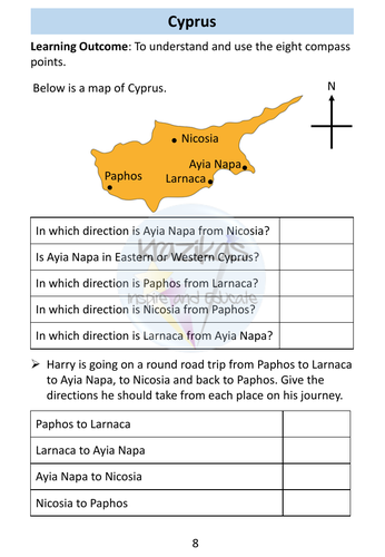 Position and Direction Workbook - Functional Skills Maths - Entry Level ...