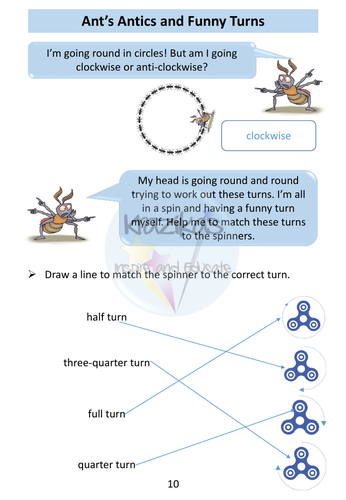 Position and Direction Workbook - Functional Skills Maths - Entry Level ...
