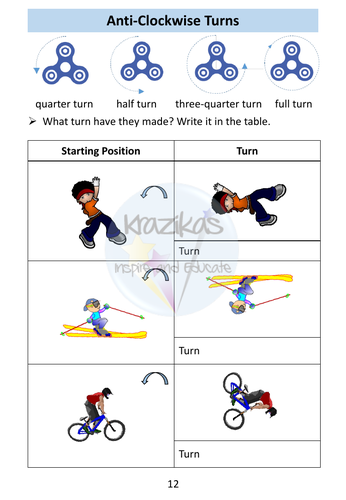 Position and Direction Workbook - Functional Skills Maths - Entry Level ...