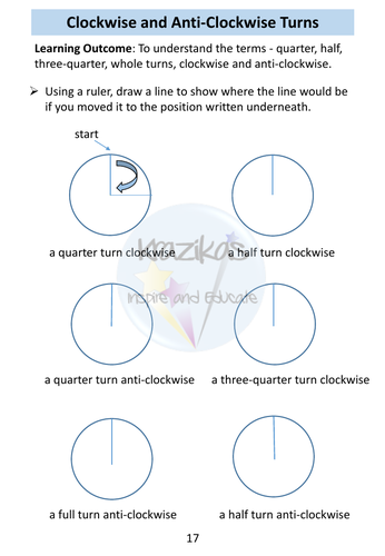 Position and Direction Workbook - Functional Skills Maths - Entry Level ...