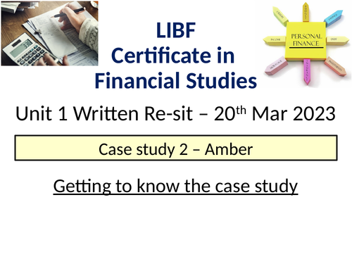 LIBF CeFS U1 Re-sit MAR 2023: CS2 - Prep FREEBIES | Teaching Resources