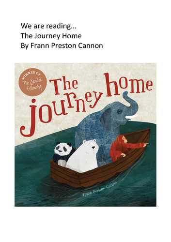 The Journey Home - Reading comprehension work scheme Year 2 (8 lessons ...