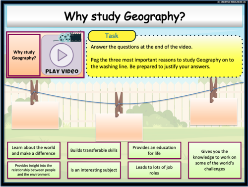 Why Study Geography? + Careers | Teaching Resources