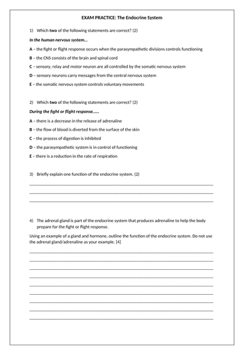 A-Level Psychology - THE ENDOCRINE SYSTEM [Biopsychology Topic ...