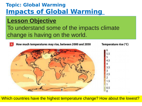 Impacts of Climate Change KS3 | Teaching Resources