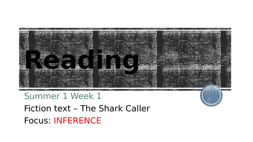 Year 6 Reading - The Shark Caller | Teaching Resources