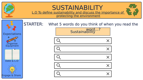 Sustainability Unit of Work Pack of Resources | Teaching Resources