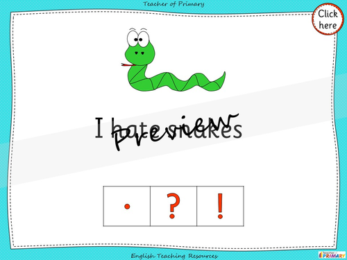 Exclamation Marks - KS1 | Teaching Resources