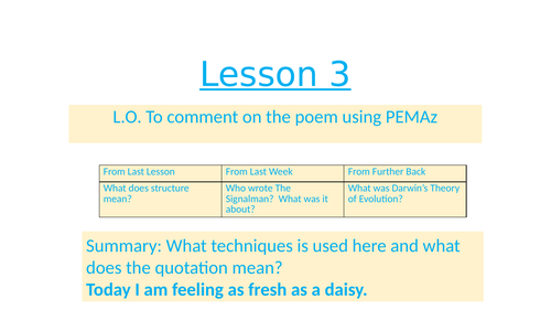 Year 9 Poetry Scheme of Work | Teaching Resources