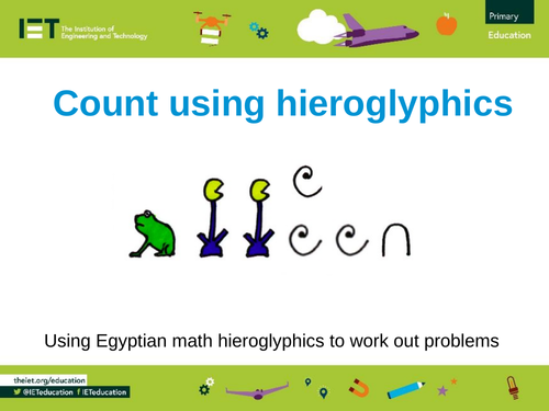 Count using hieroglyphics | Teaching Resources