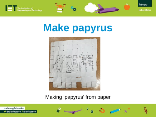 Make papyrus | Teaching Resources