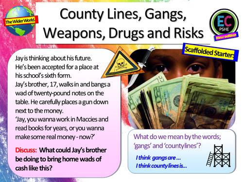 County Lines, Drugs + Gangs | Teaching Resources