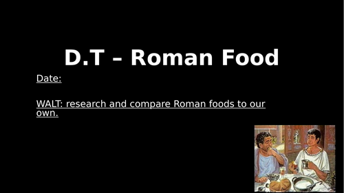 Roman foods lesson pack | Teaching Resources