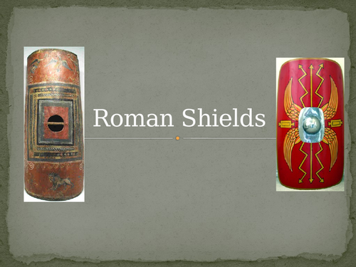 Roman Shields Lesson | Teaching Resources