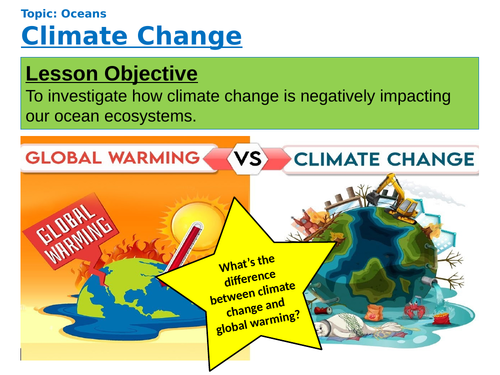 Climate Change and the Impacts on our Ocean | Teaching Resources