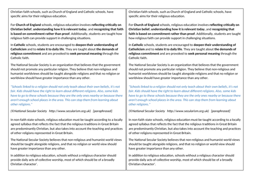 OCR GCSE Dialogues Lesson 3: Clashes between Secular and Religious Law ...