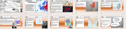 Cold War Tension 1946-1948 Breakdown of Grand Alliance | Teaching Resources