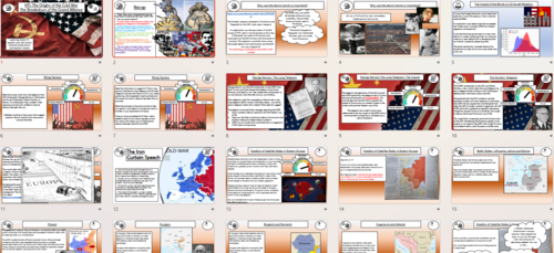 Cold War Tension 1946-1948 Breakdown of Grand Alliance | Teaching Resources