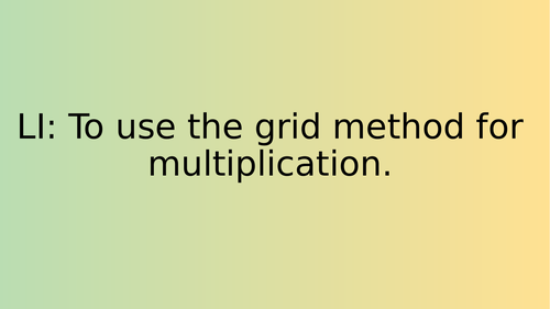 Grid Method Multiplication Resource Pack 2d, 3d, 4d | Teaching Resources