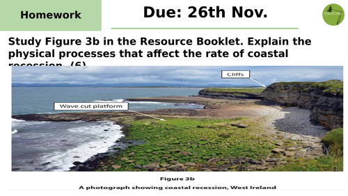 Edexcel A level Geography - Coastal Landscapes & Change - Lessons ...