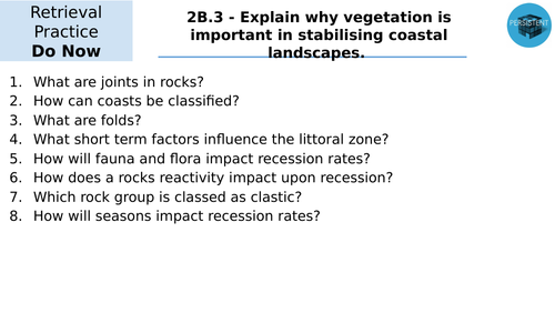 Edexcel A level Geography - Coastal Landscapes & Change - Lessons ...