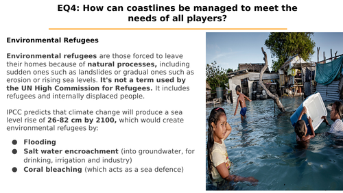 Edexcel A level Geography - Coastal Landscapes & Change - Lessons ...