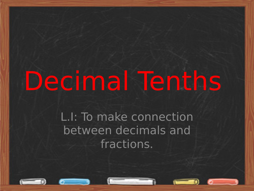 Decimal Tenths Powerpoint | Teaching Resources