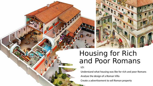 4. Housing for Rich and Poor Romans | Teaching Resources