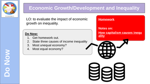 Economic Growth Inequality | Teaching Resources
