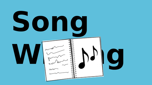 Songwriting Unit: Student Workbook and Teacher Slides | Teaching Resources