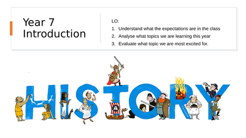 1. Welcome to History | Teaching Resources