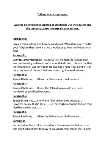 7. Tollund Man | Teaching Resources