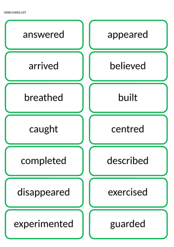 Make a storytelling kit using word cards | Teaching Resources