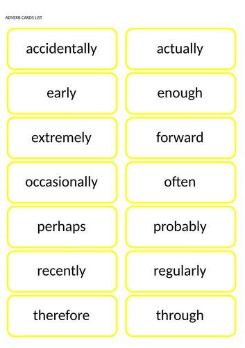 Make a storytelling kit using word cards | Teaching Resources