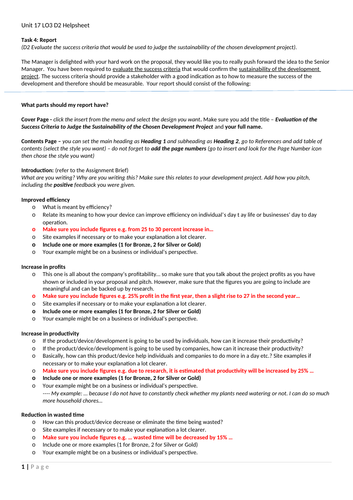 OCR Cam Tech U17 Internet of Everything | Teaching Resources