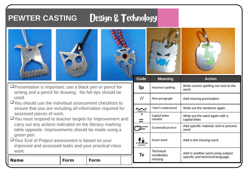 Pewter Casting Booklet | Teaching Resources